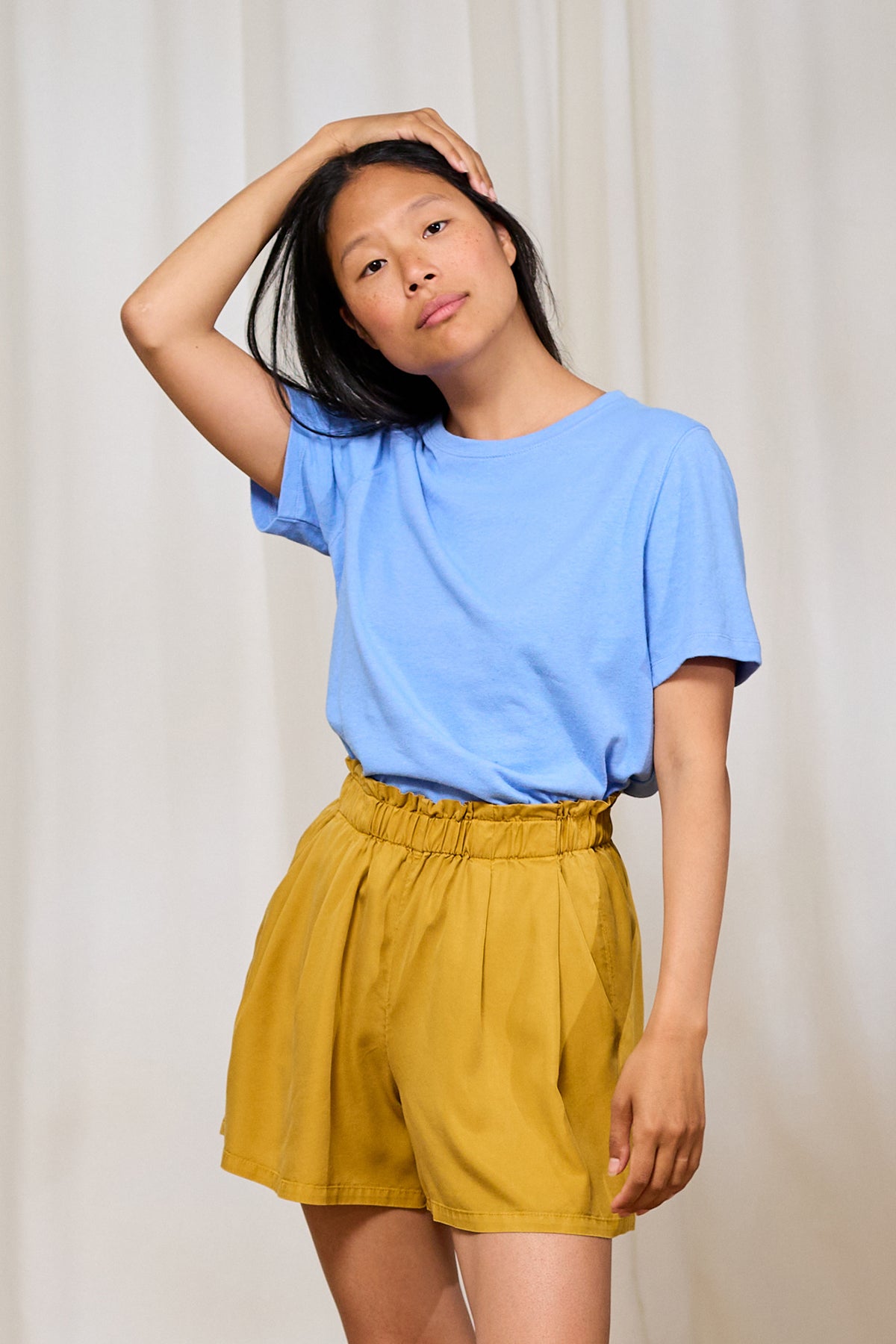 Tops Women - Adele - Denim Blue | Fair Fashion by TWOTHIRDS