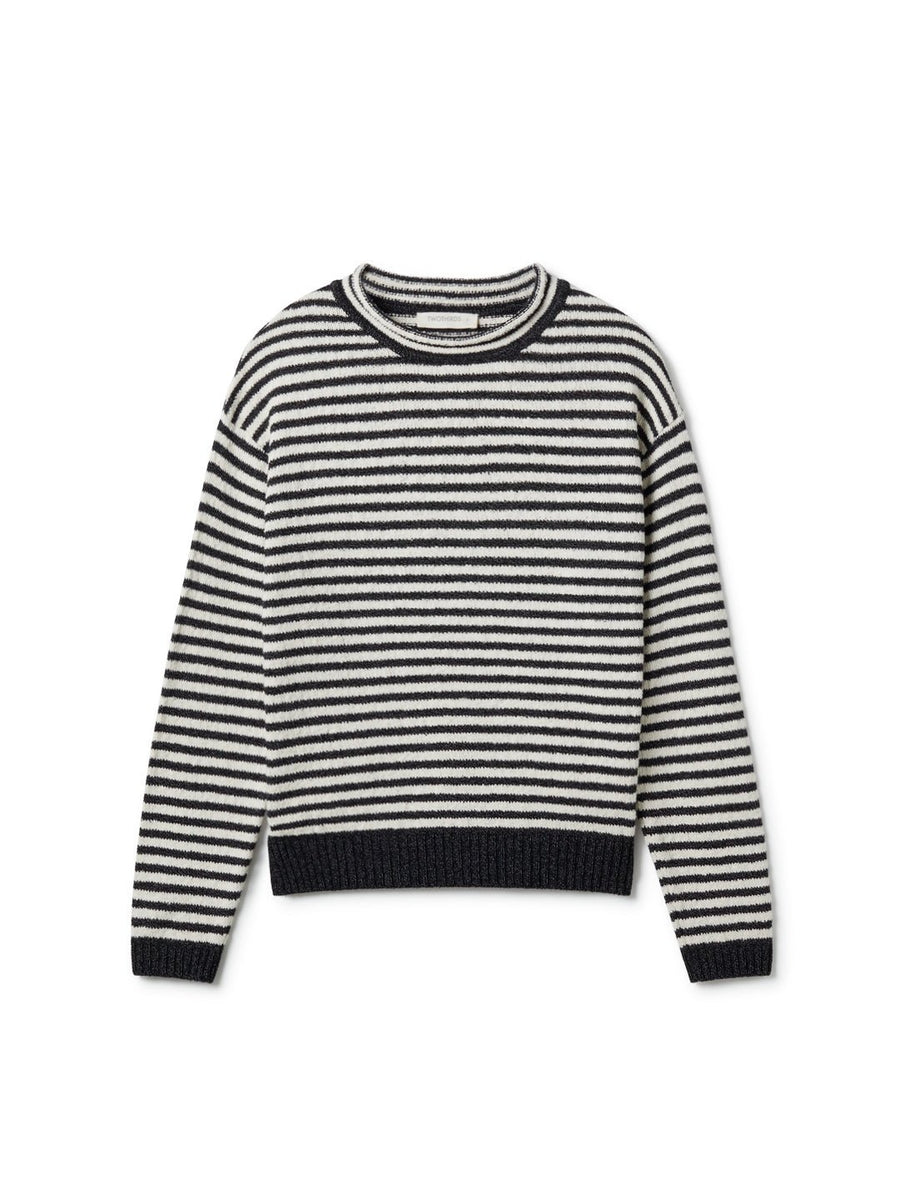 Knits Women - Necker - Black/Ecru | Fair Fashion by TWOTHIRDS