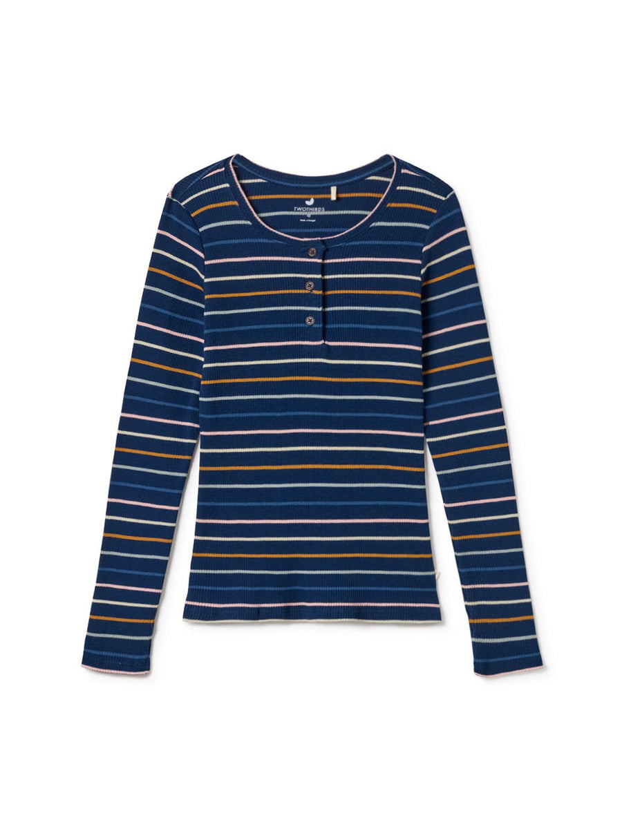 Tops Women - Yato - Stripes Navy | Fair Fashion by TWOTHIRDS